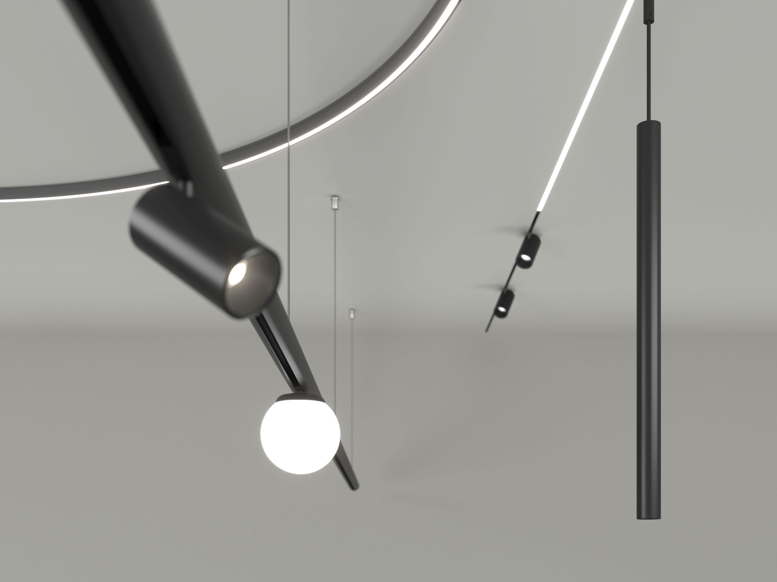 Just Black » Minimalist LED track system | PROLICHT