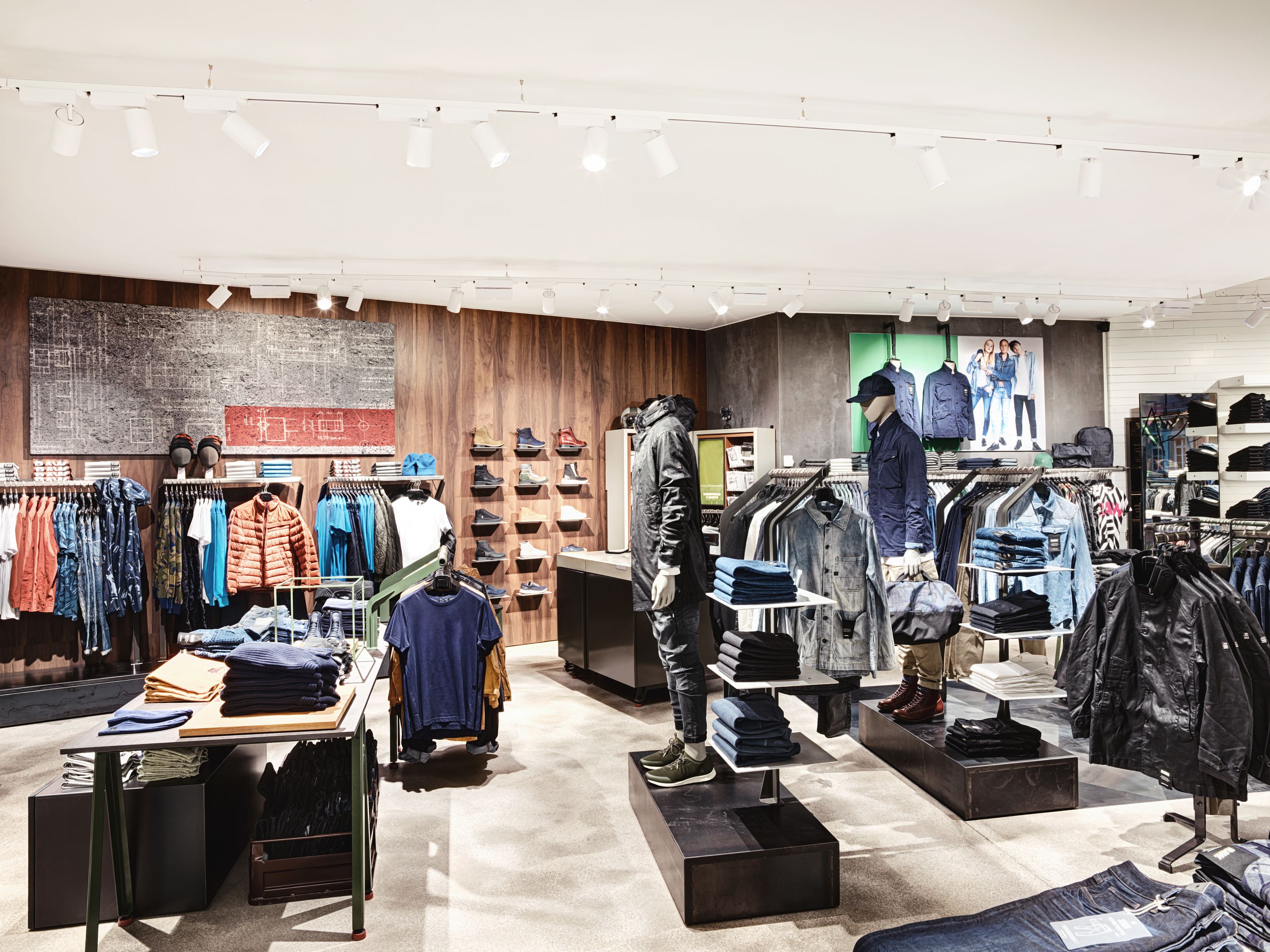 Denim Store, Innsbruck, Österreich | PROLICHT Projekt