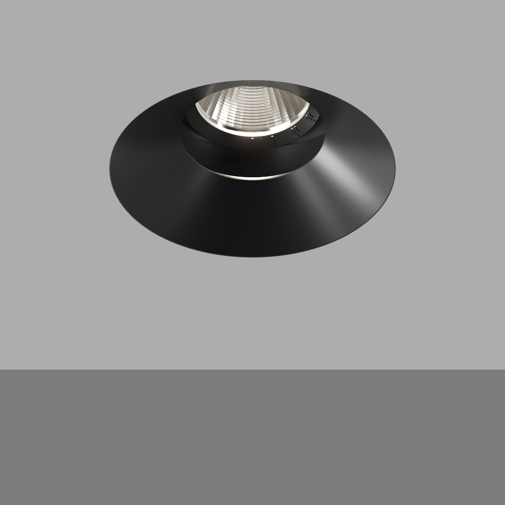 BIONIQ ROUND SEMI ADJUSTABLE - LED ceiling spotlight for trimless ...