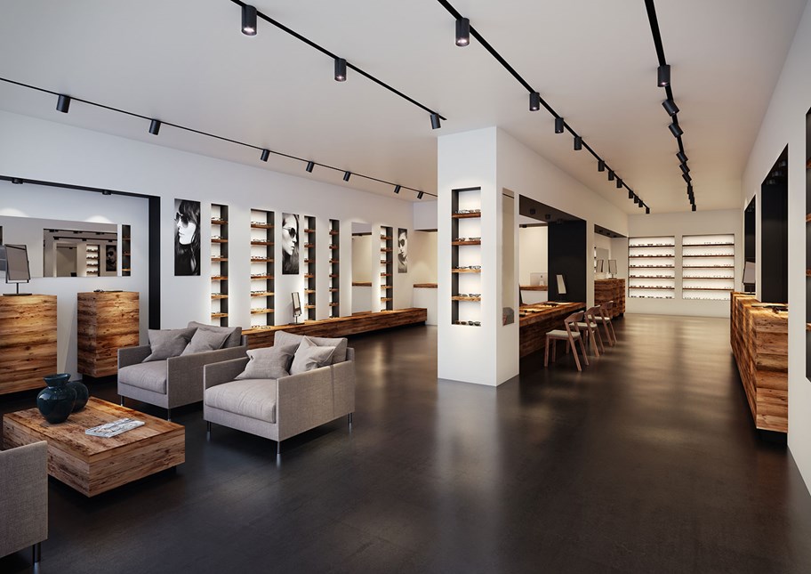 Lighting design inspiration with luminaires and Spotlights