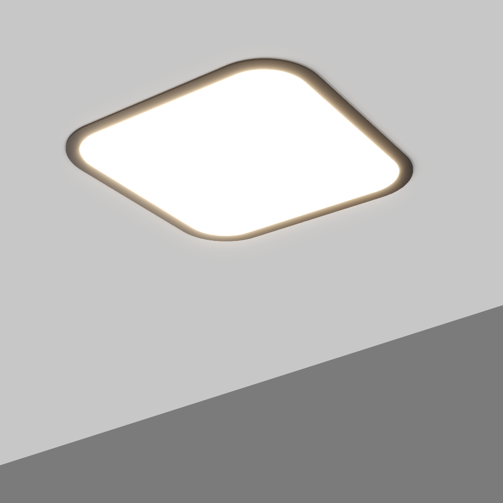 SMOOTHY - Powerful LED surface light for recessed ceiling installation ...