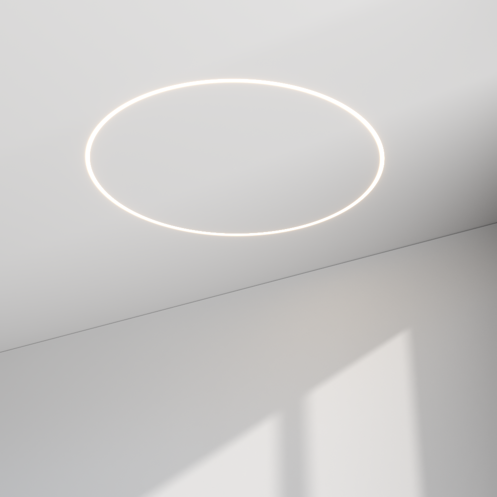 GLORIOUS SLIM - LED recessed ceiling light in ring design | PROLICHT