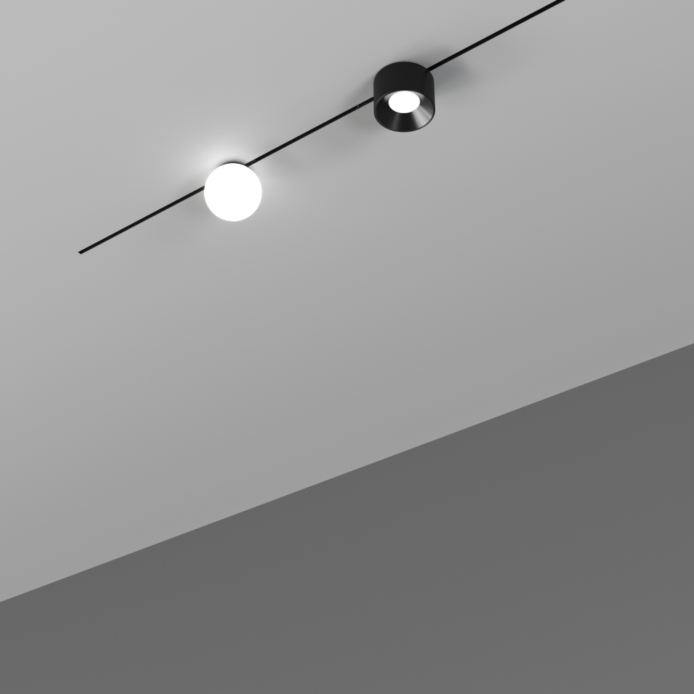 Just Black » Minimalist LED track system | PROLICHT