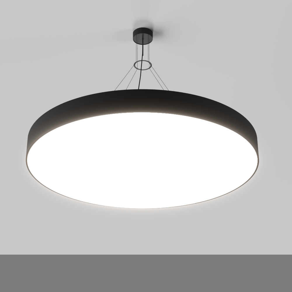 SIGN - Round pendant luminaire with direct or indirect light | PROLICHT