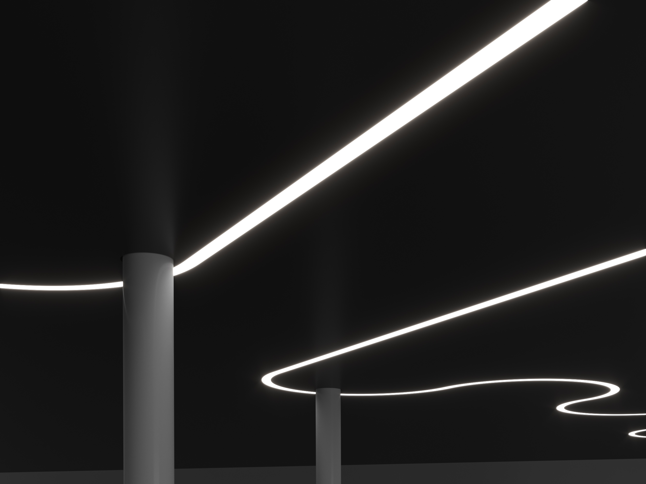 Super-G » Dynamic and curved lighting design | PROLICHT