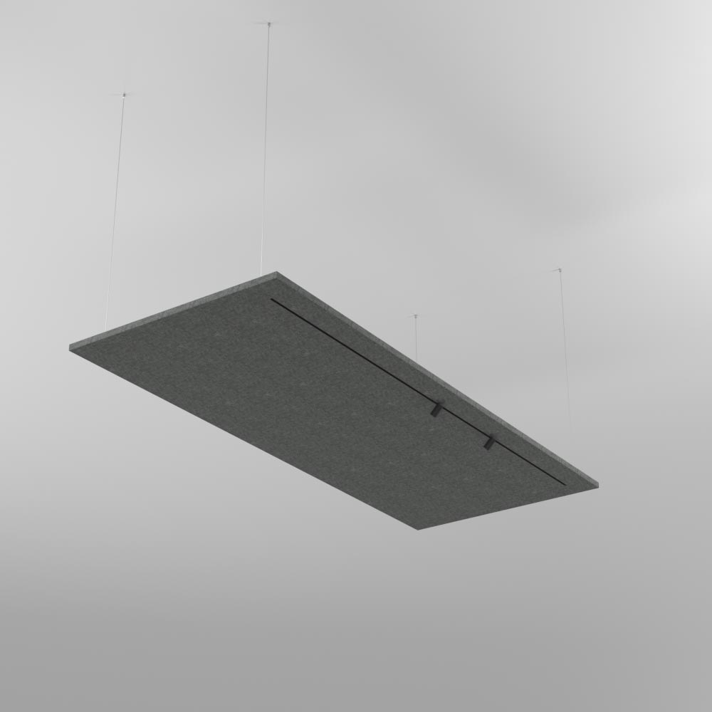 Just Black Acoustic » Track for acoustic luminaires | PROLICHT