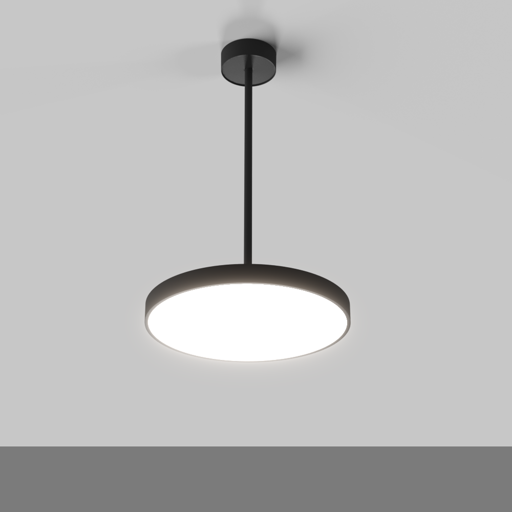 SIGN DIVA TUBE - Round pendant light with direct/indirect light | PROLICHT